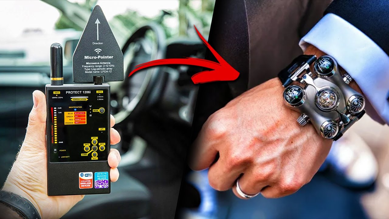 5 SPY GADGETS You Can ACTUALLY Buy on Amazon SPY GADGETS - YouTube