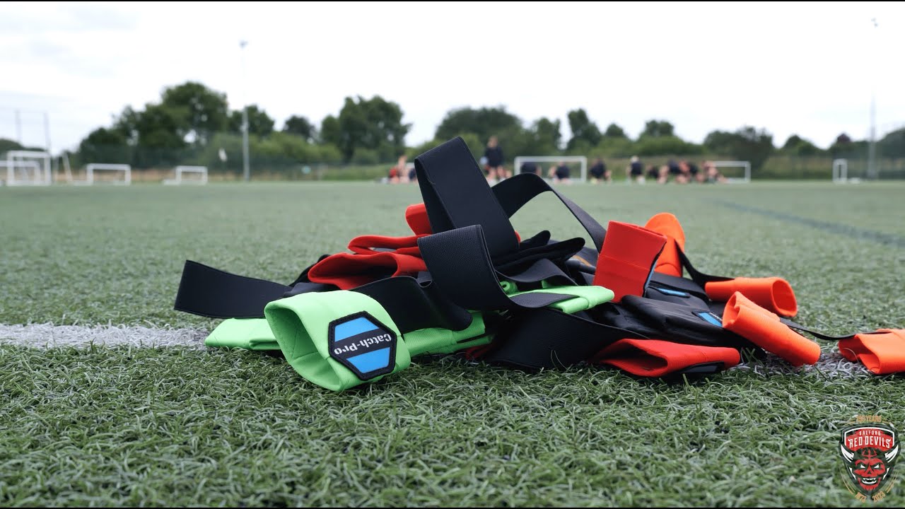 Salford Red Devils and Catch Pro Bands - YouTube