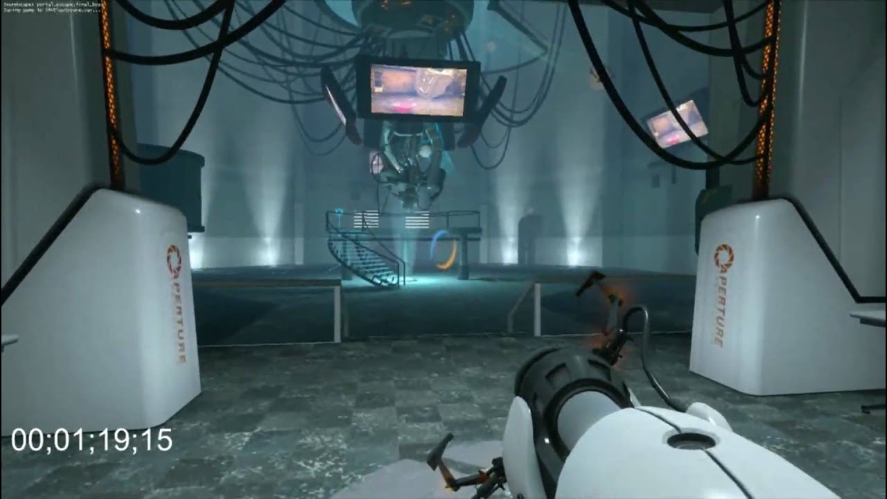 Portal Final GLaDOS Battle speedrun (under 2 minutes). Anyone can do ...
