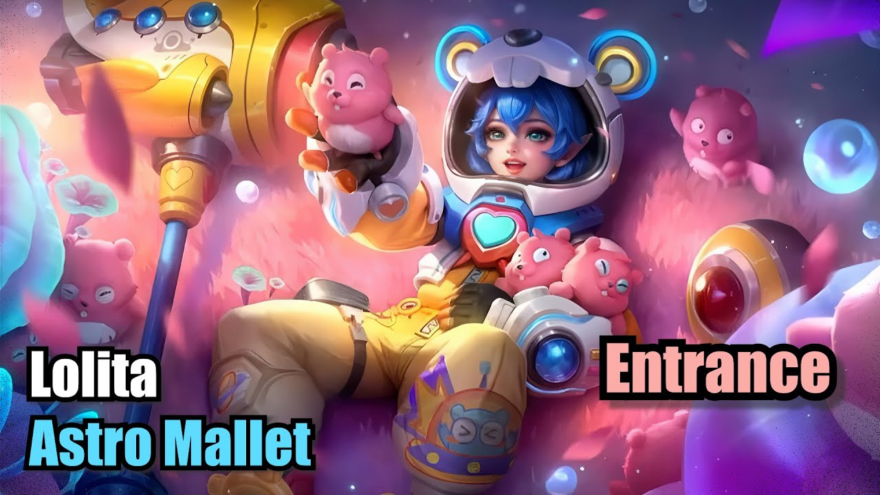 Lolita Astro Mallet Skin Special All Star Entrance (Upscale 4K) Mobile ...