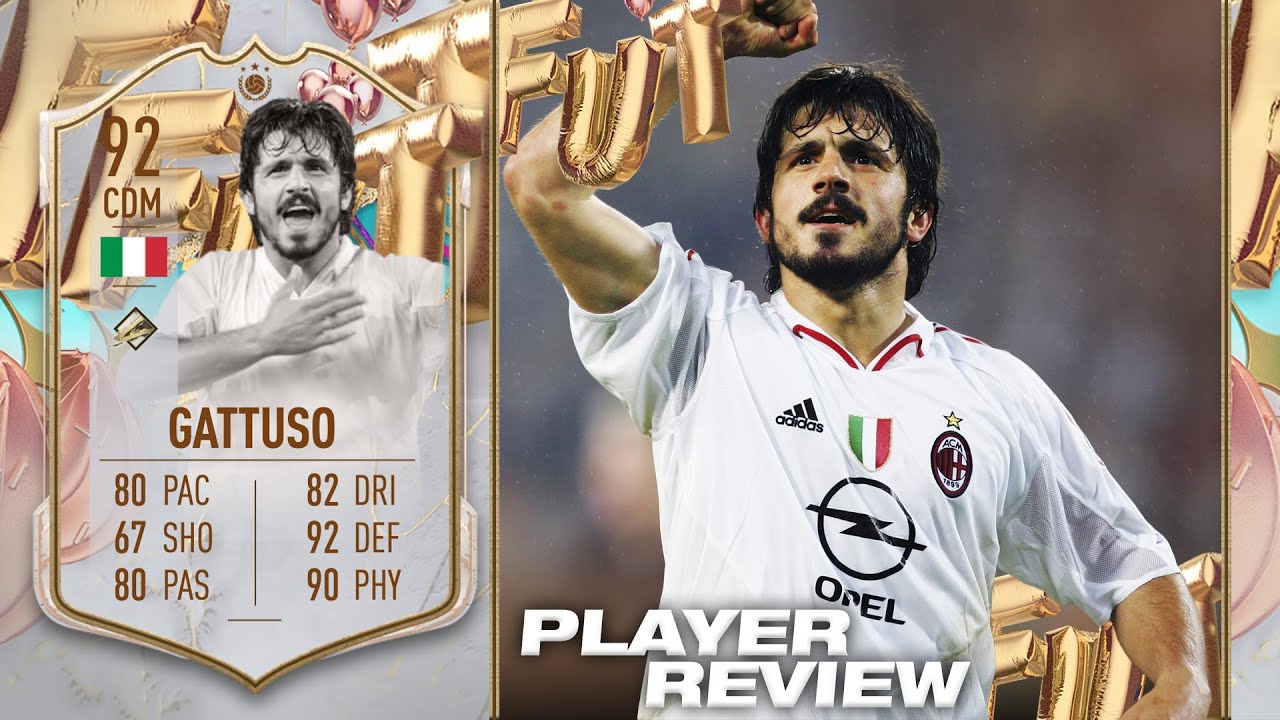 ESTA CARTA ES UNA LOCURA!! | GENNARO GATTUSO FUT BIRTHDAY 92 REVIEW ...