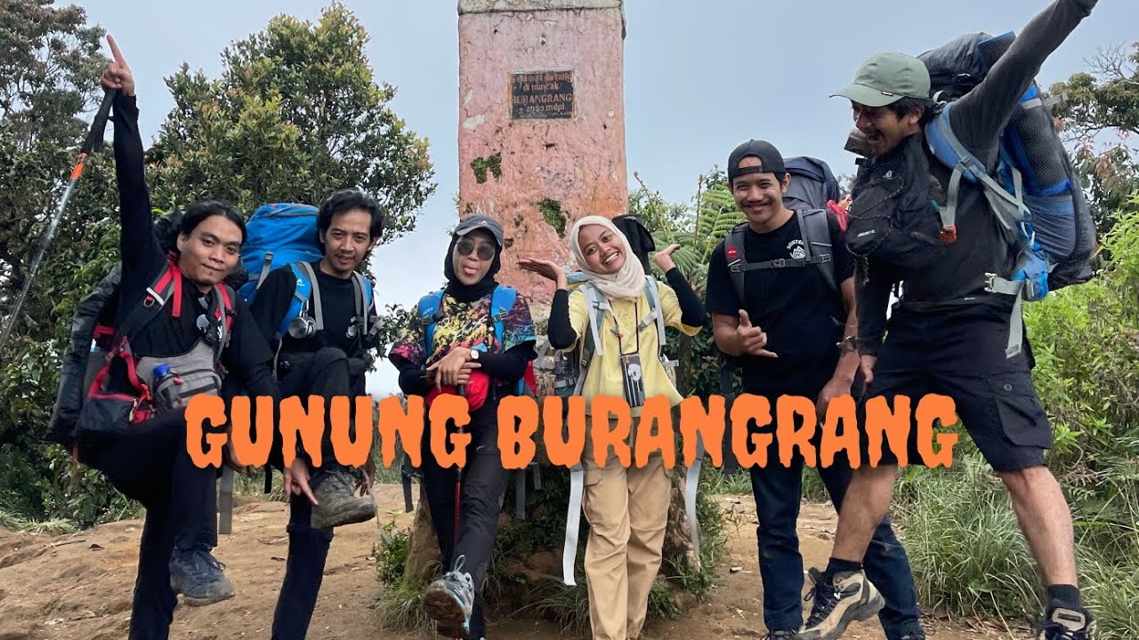 GUNUNG BURANGRANG || Pendakian malam gunung burangrang - YouTube