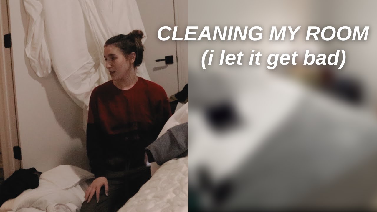CLEANING MY INSANELY MESSY ROOM - YouTube