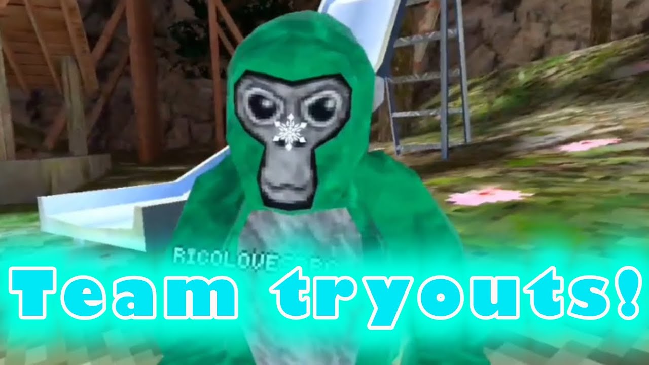 Tryouts for my team! | Gorilla Tag - YouTube