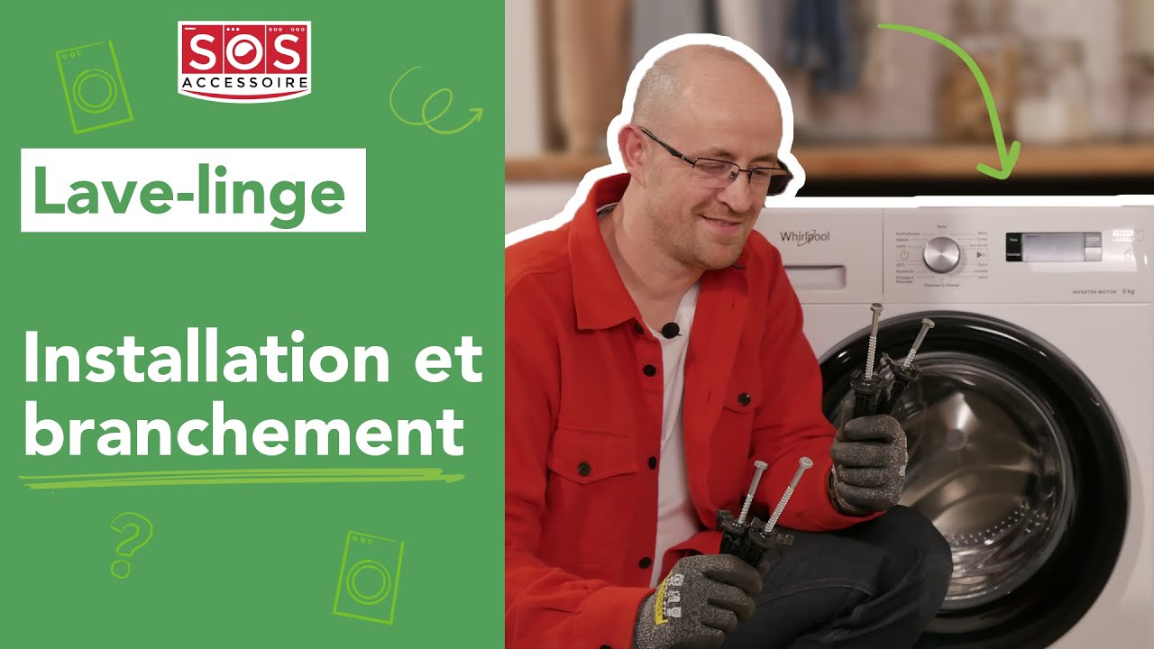 ⚡ Comment brancher et installer ma machine à laver ? - YouTube