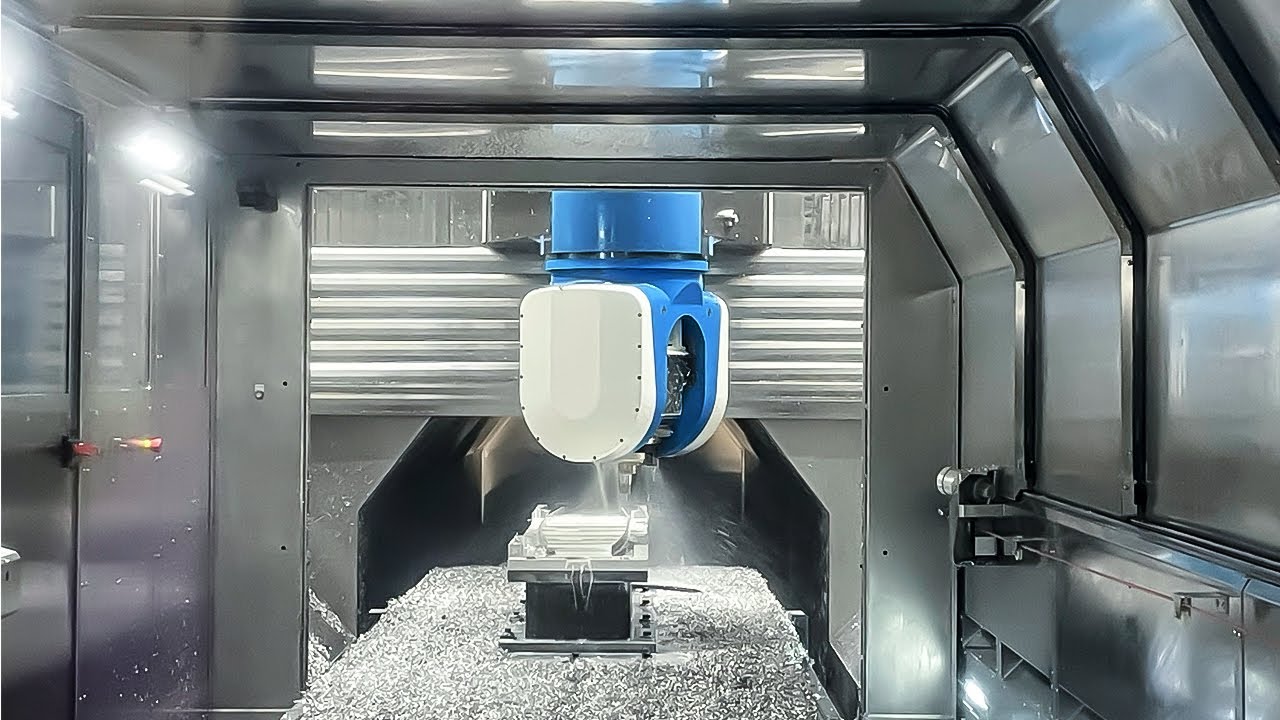 Wing Rib Machining: The Vertical CNC Machining Center RigiMill MT ...