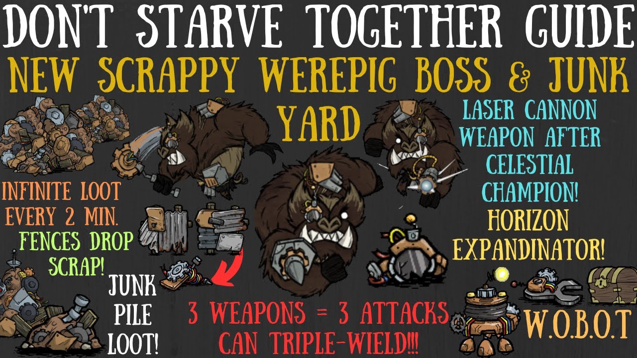 [Outdated] Scrappy Werepig Boss & Junk Yard! Scrappy Scavengers Update ...