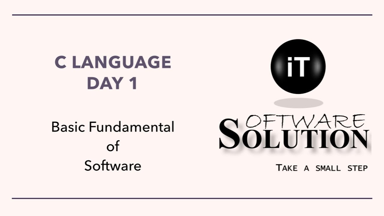#1.1 C language Online Classes Hindi Bhopal Day 1 - YouTube