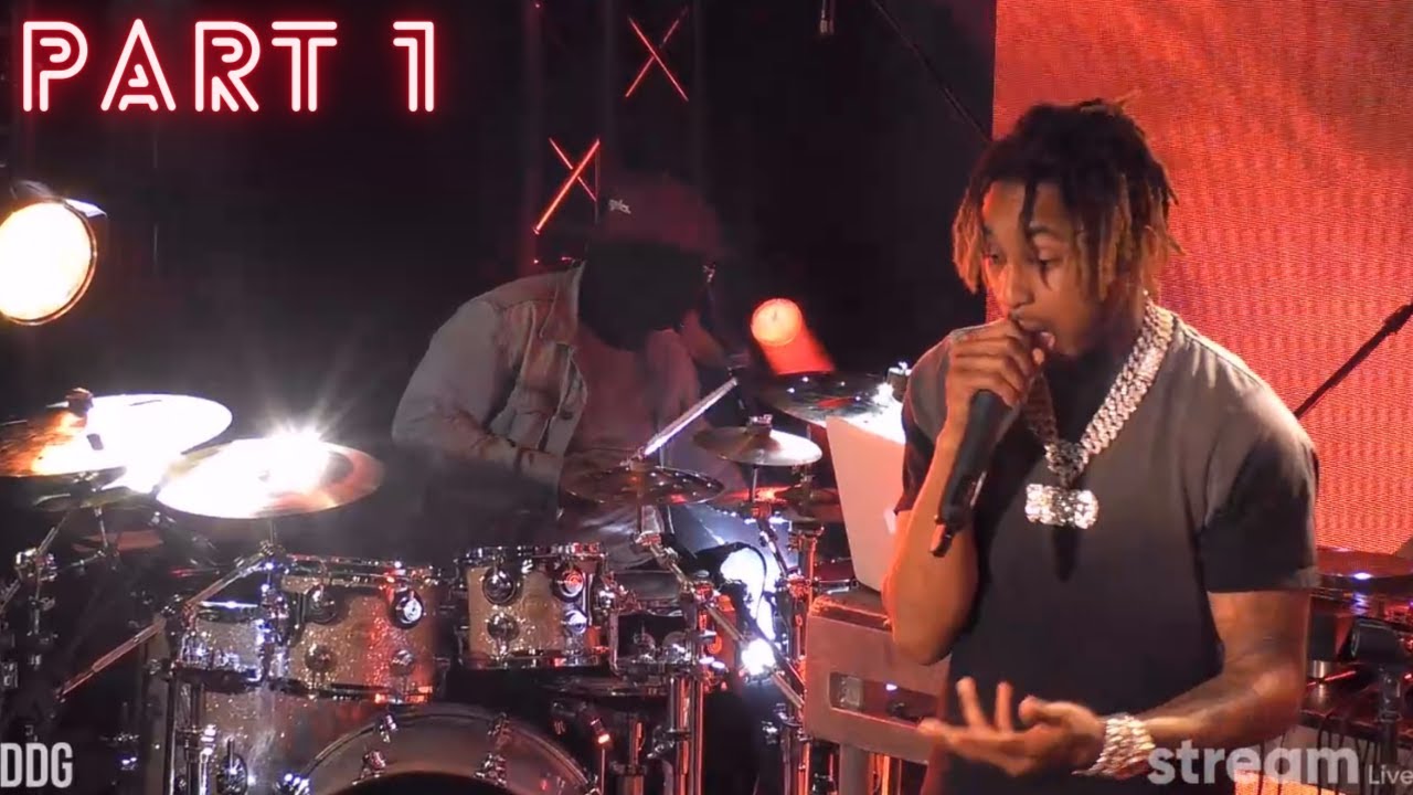 DDG D4R STREAM live Full Performance Part 1 - YouTube