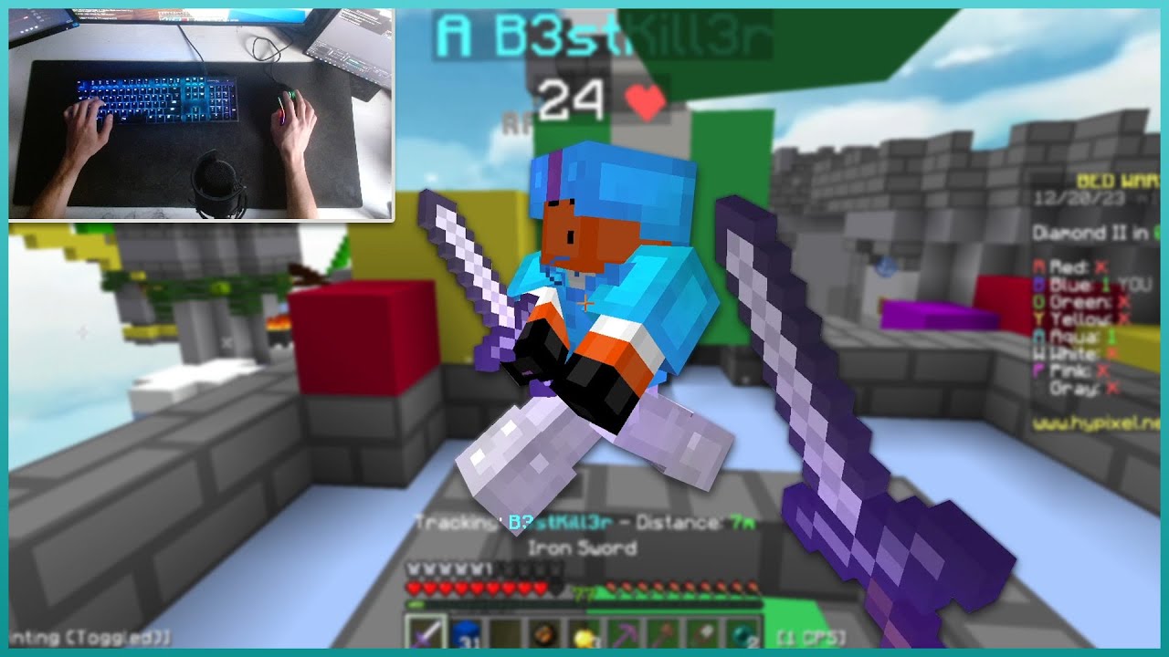 Facem Mouse and Keyboard Cam V4 [Bedwars Romania] - YouTube