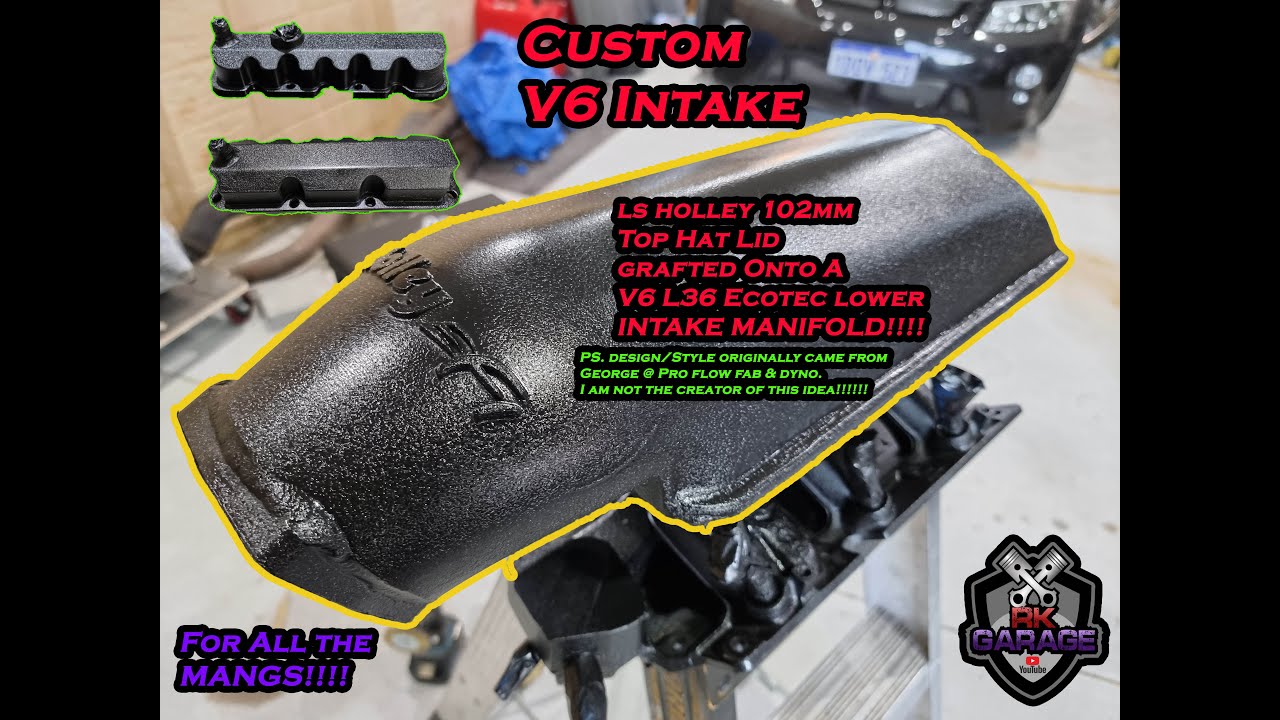 Ecojet Build... CUSTOM HOLLEY LS INTAKE for L36 Turbo Ecotec - YouTube
