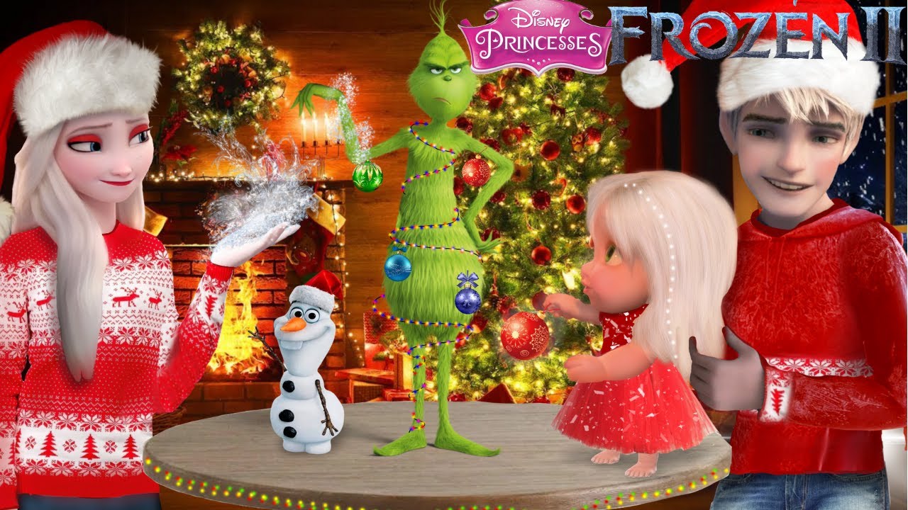 Frozen 3 : Elsa and Jack Frost have a daughter! Christmas with the ...
