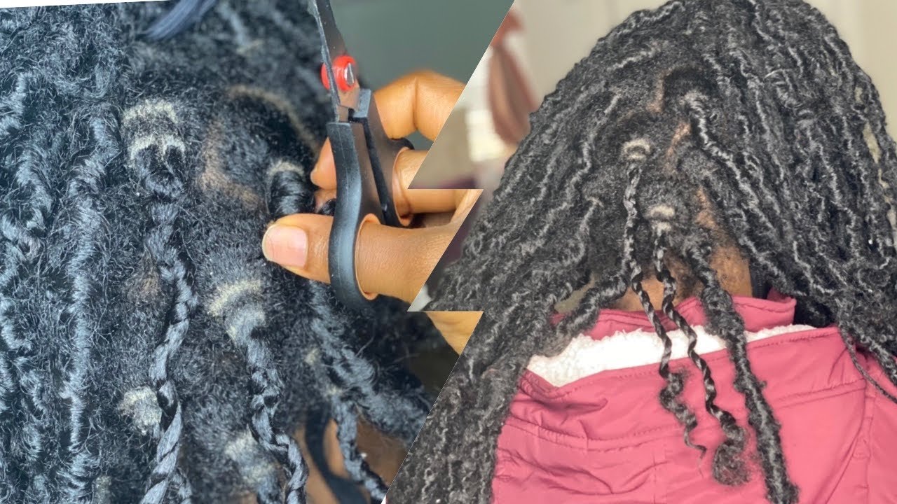 HOW TO TAKE DOWN BUTTERFLY LOCS (UPDATED METHOD) - YouTube
