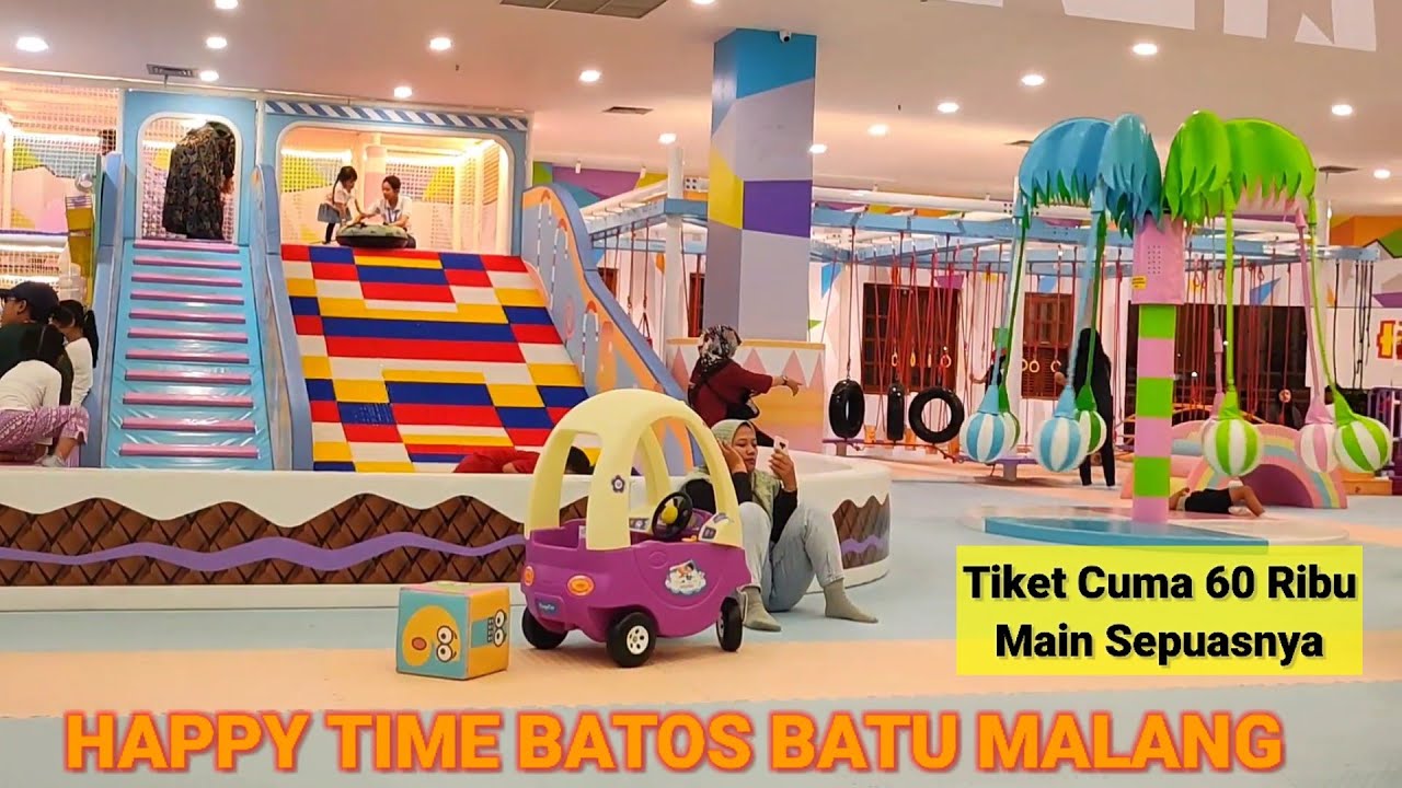 Baru! Happy Time Playground Di Batos Batu Malang - YouTube