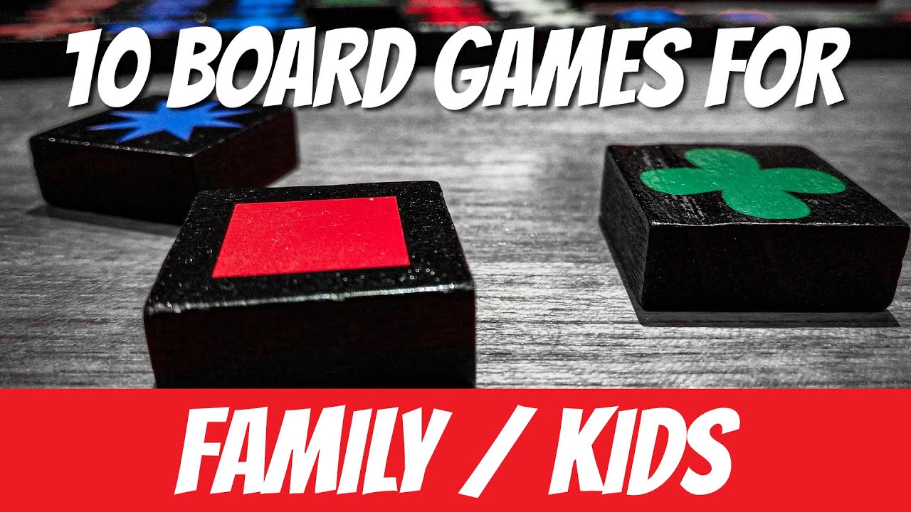 Top 10 FAMILY Board Games | Collection Starter - YouTube
