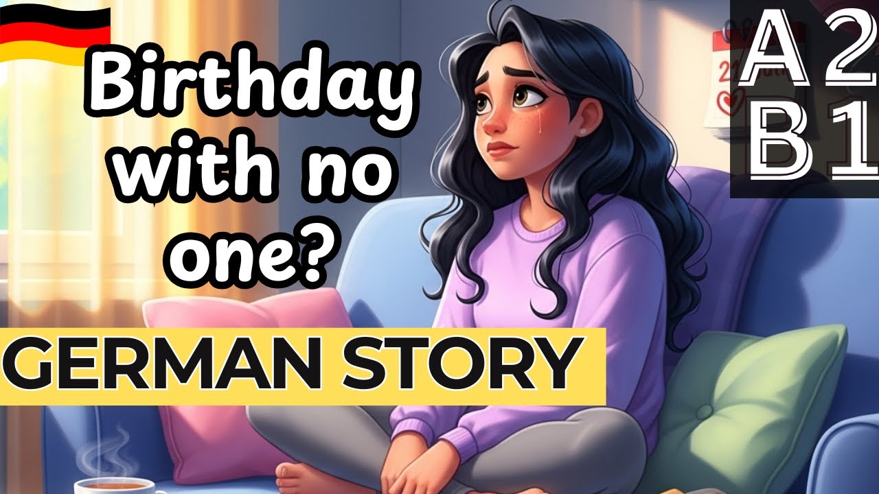 Learn German With Lena's Birthday Story and Fun Quizzes! (A2–B1) - YouTube