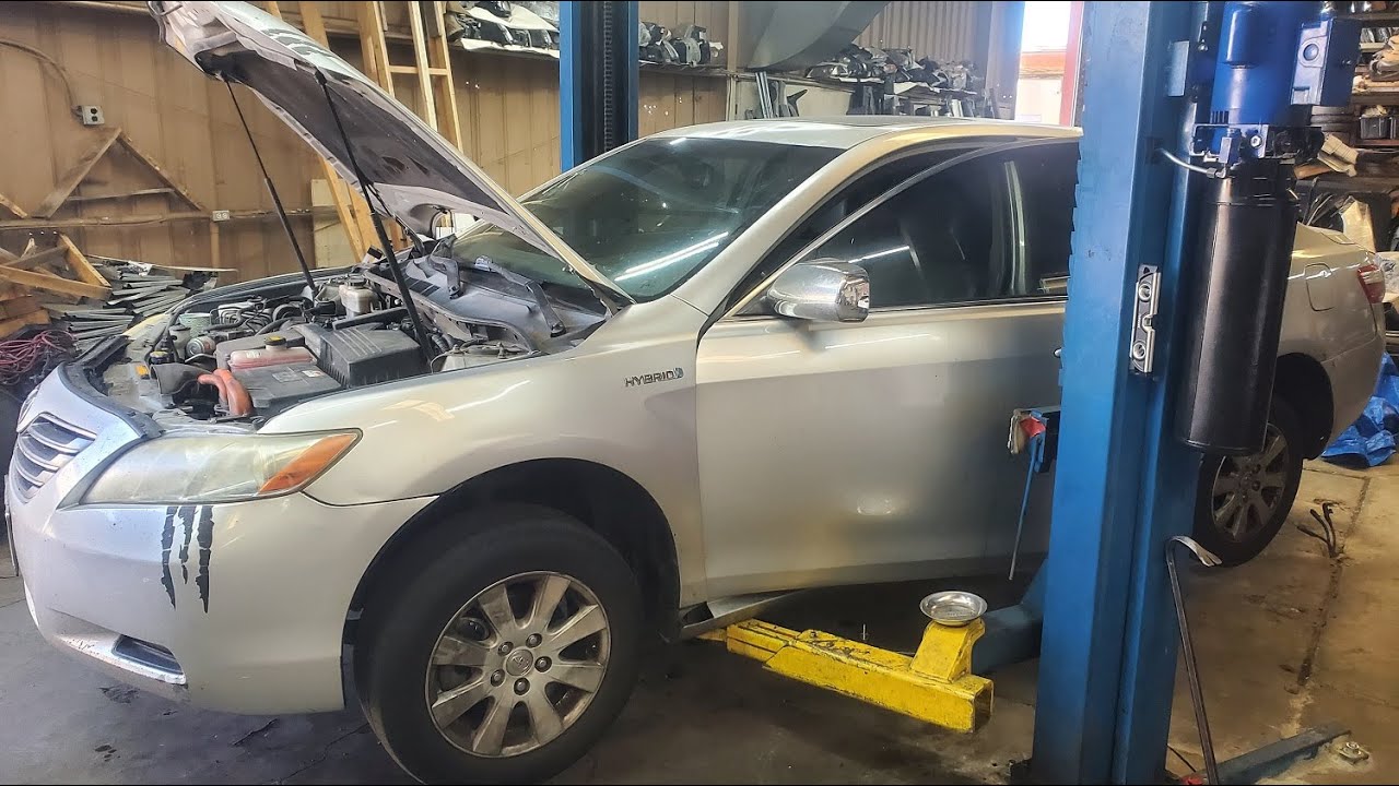 Тойота Камри гибрид код P3190 P0A0F Toyota Camry Hybrid Code P3190 ...