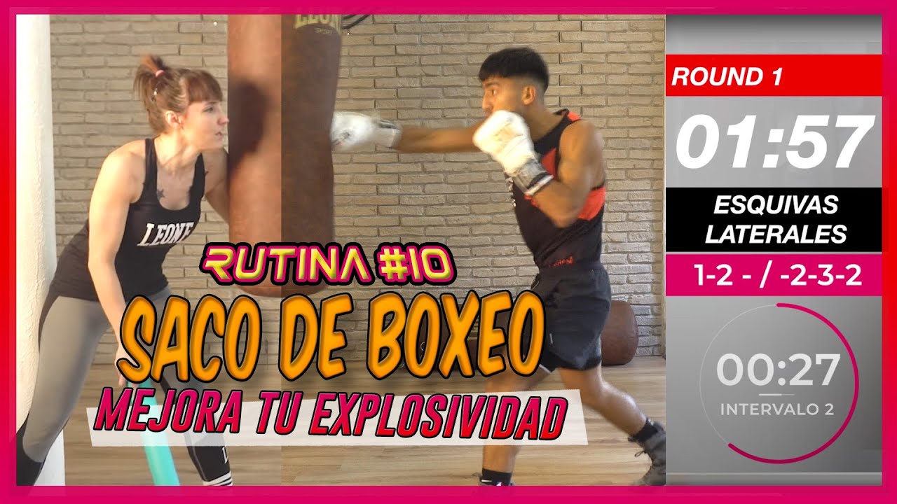 ENTRENAMIENTO con SACO de BOXEO #10 ️ Mejora tu EXPLOSIVIDAD 💥 - YouTube