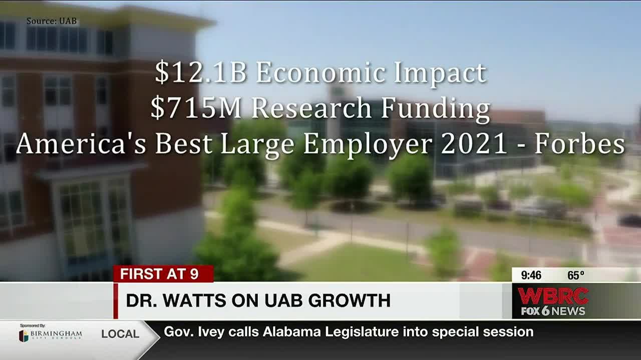 Dr. Ray Watts on UAB's growth - YouTube