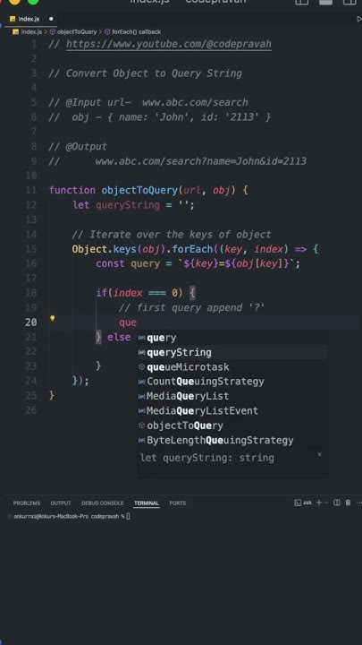 Day 34 100 Of Javascript Interview Coding Questions Shorts Short