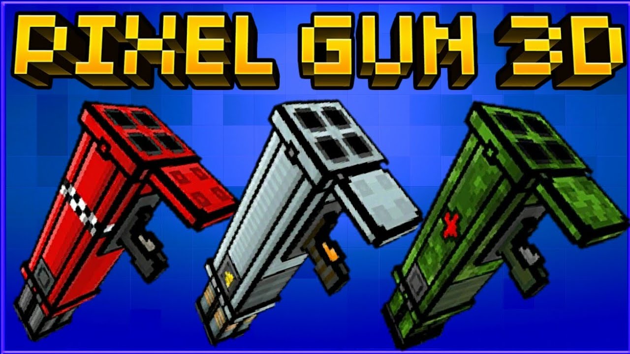 ARMAGEDDON & HURRICANE & MISSILE THROWER Pixel Gun 3D - YouTube