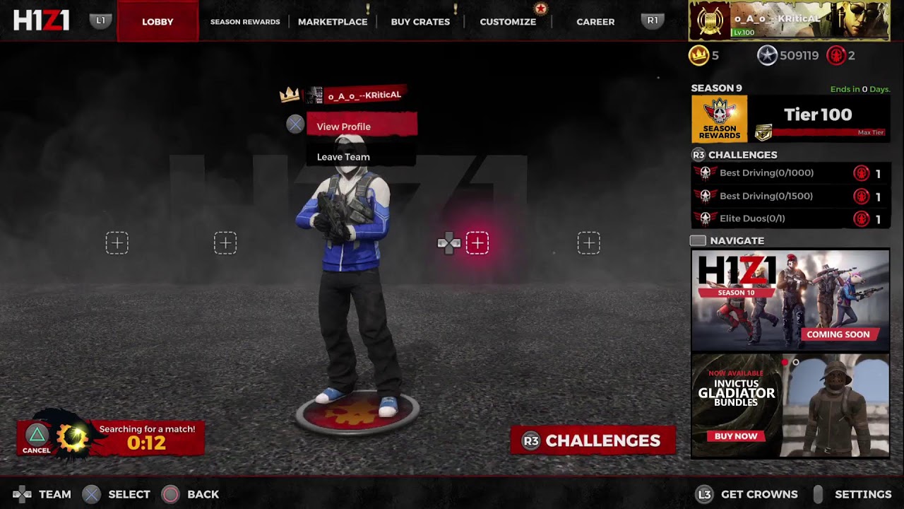 The Trash God of H1Z1 - YouTube