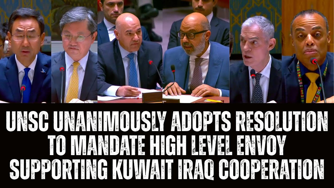 UNSC Unanimously Adopts Resolution To Mandate High Level Envoy ...