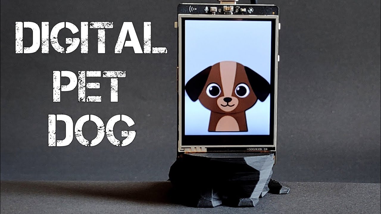 WoofWhimsy - a Digital Pet Dog | UNIHIKER | Single Board Computer ...