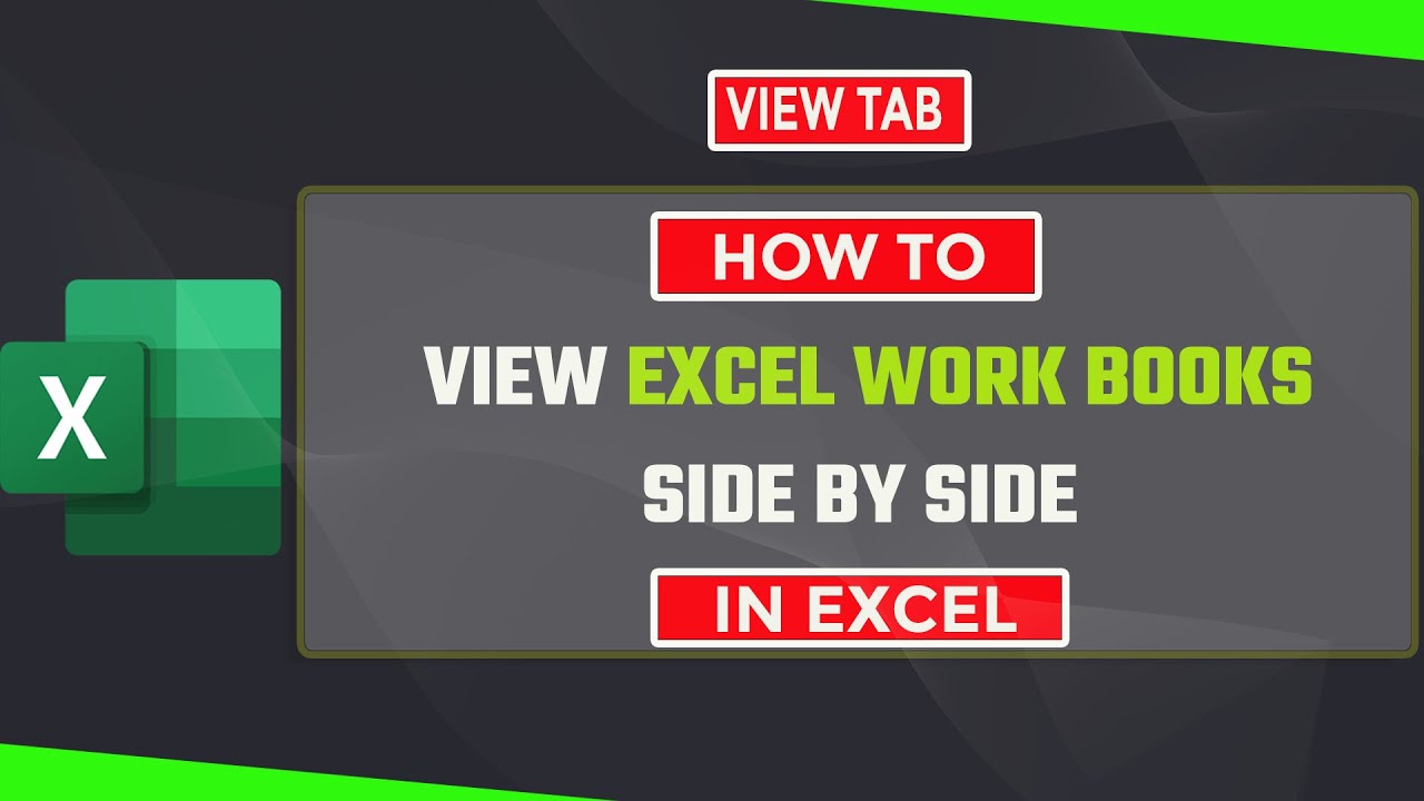 How To View Excel Work Books Side By Side Microsoft Excel 2019 How To View Excel Work Books Side By Side Microsoft Excel 2019
