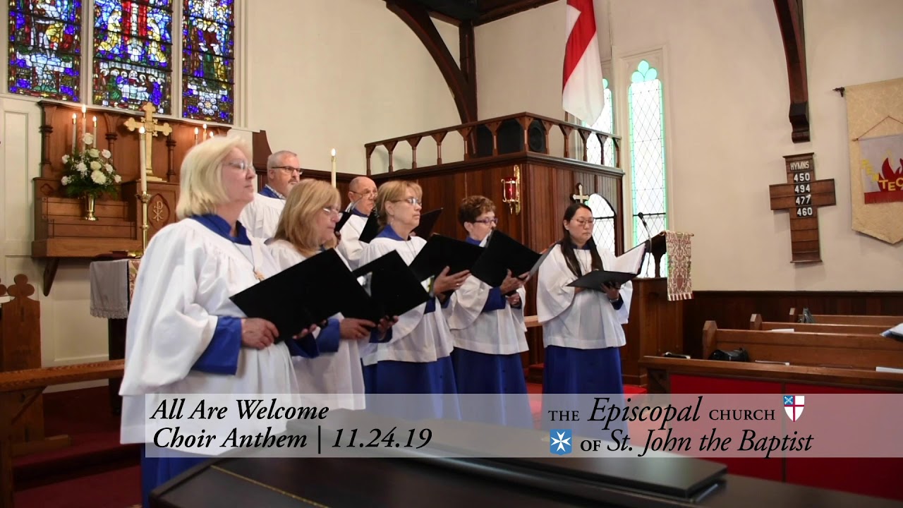 All Are Welcome Choir Anthem - YouTube