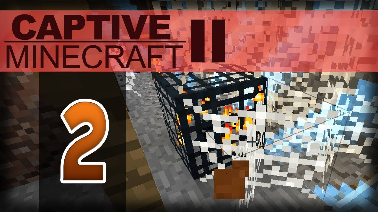Captive Minecraft II - RoM: 2 - Mineshaft Madness (World Border Survival) - YouTube