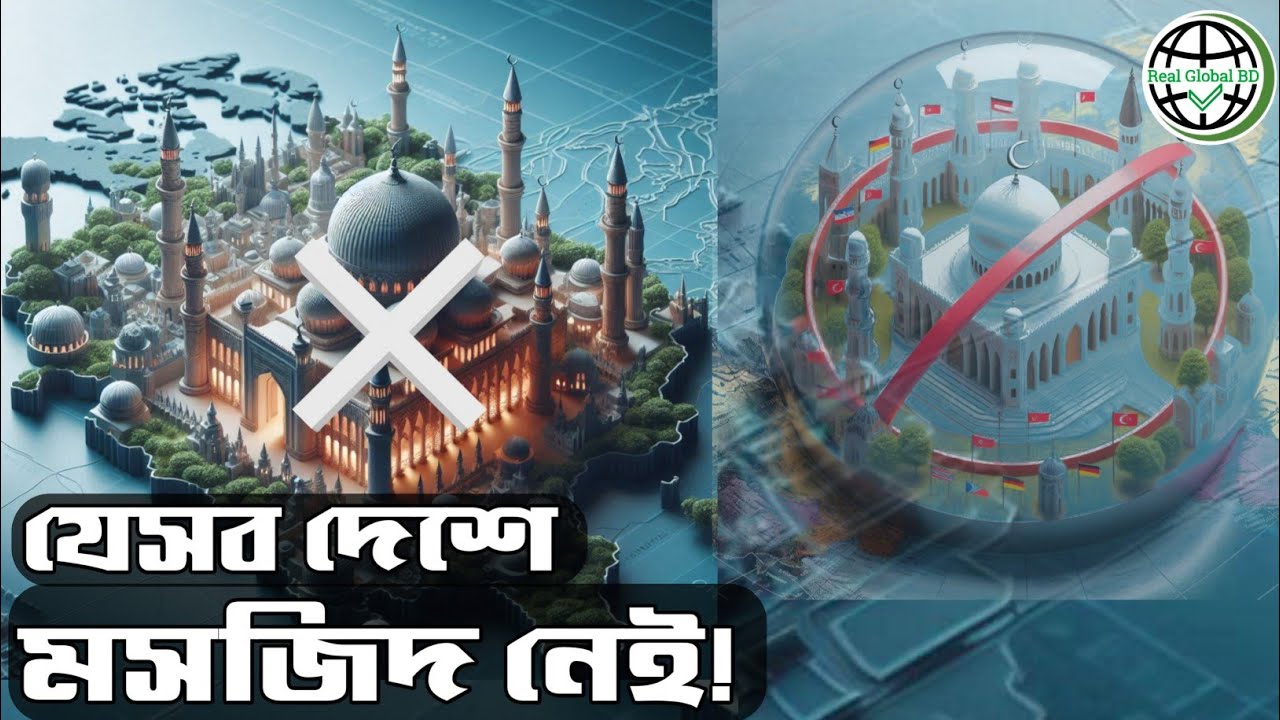 পৃথিবীর যে ৫ টি দেশে মসজিদ নেই। countries that have no mosques - YouTube