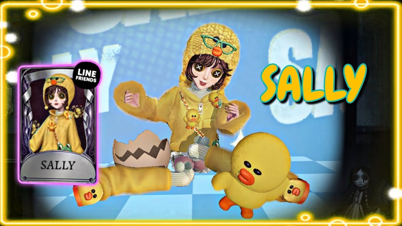 Identity V | Mechanic - SALLY Line Friends Skin | Presente do Yuri Pao ...