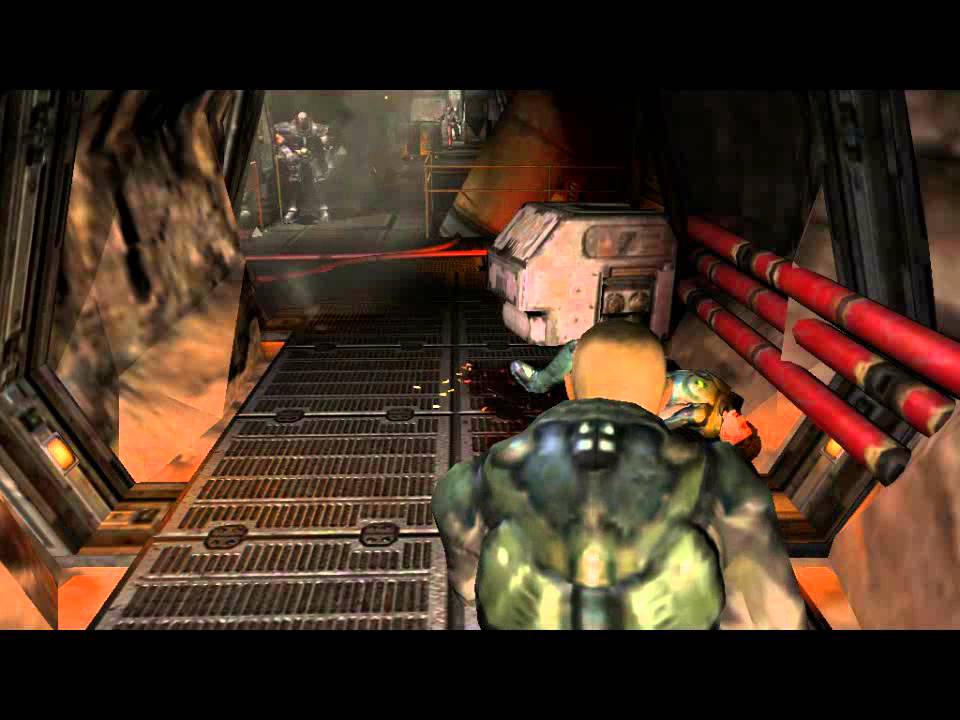 Quake 4 - часть 1 - YouTube