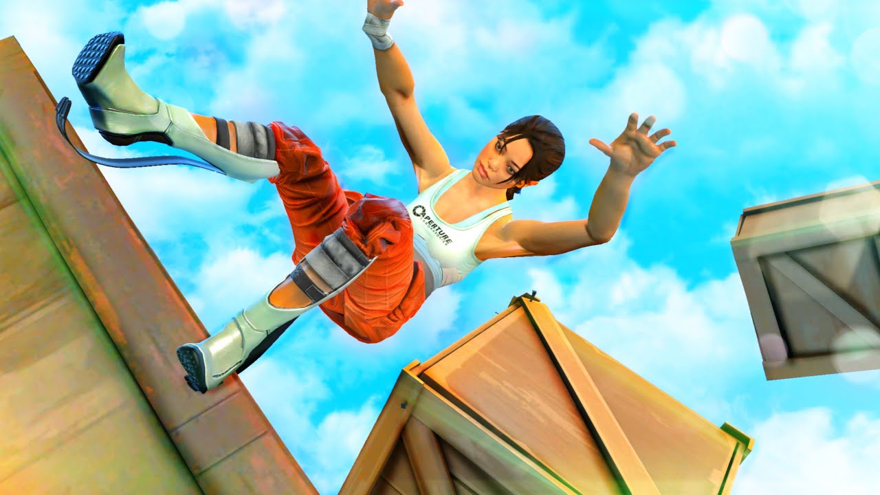 Garry's Mod • Chell and P-Body Ragdolls [Portal 2] - YouTube