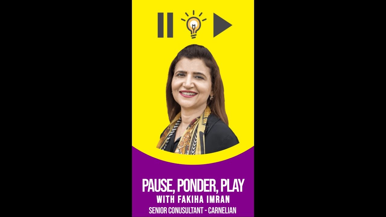 Pause Ponder Play with Fakiha Imran - YouTube