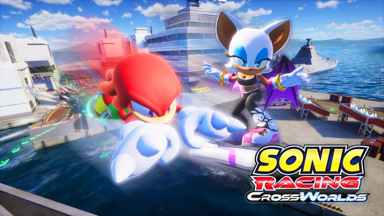 Knuckles Running On Foot Mod | Sonic Racing CrossWorlds - YouTube