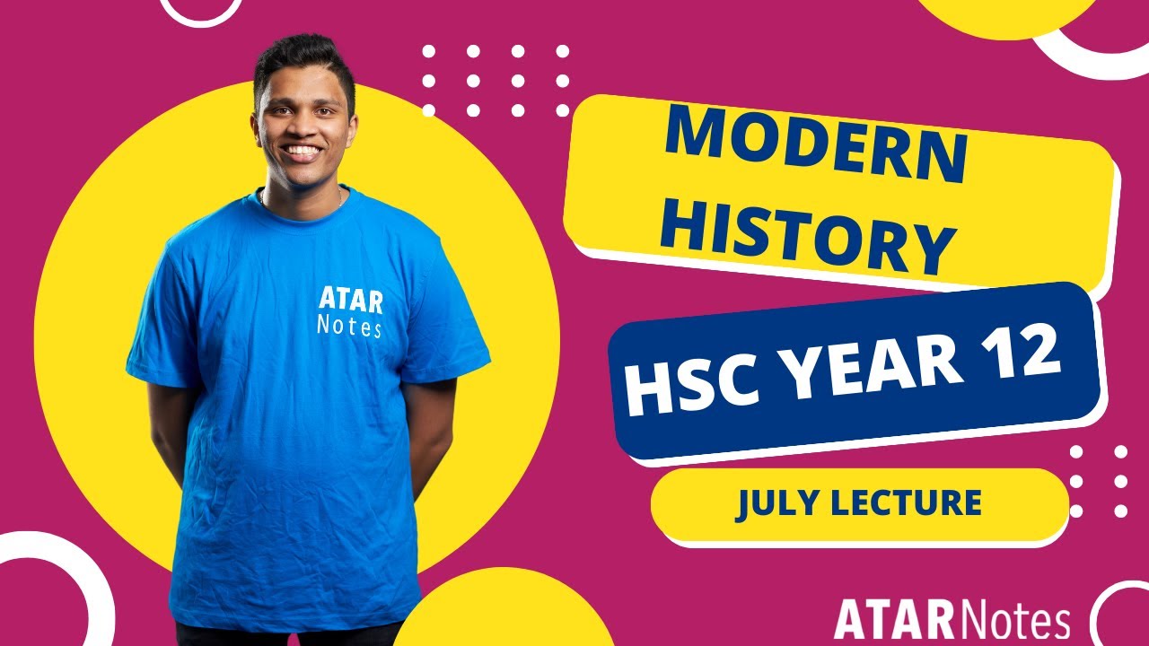 HSC Year 12 Modern History July Lecture - YouTube