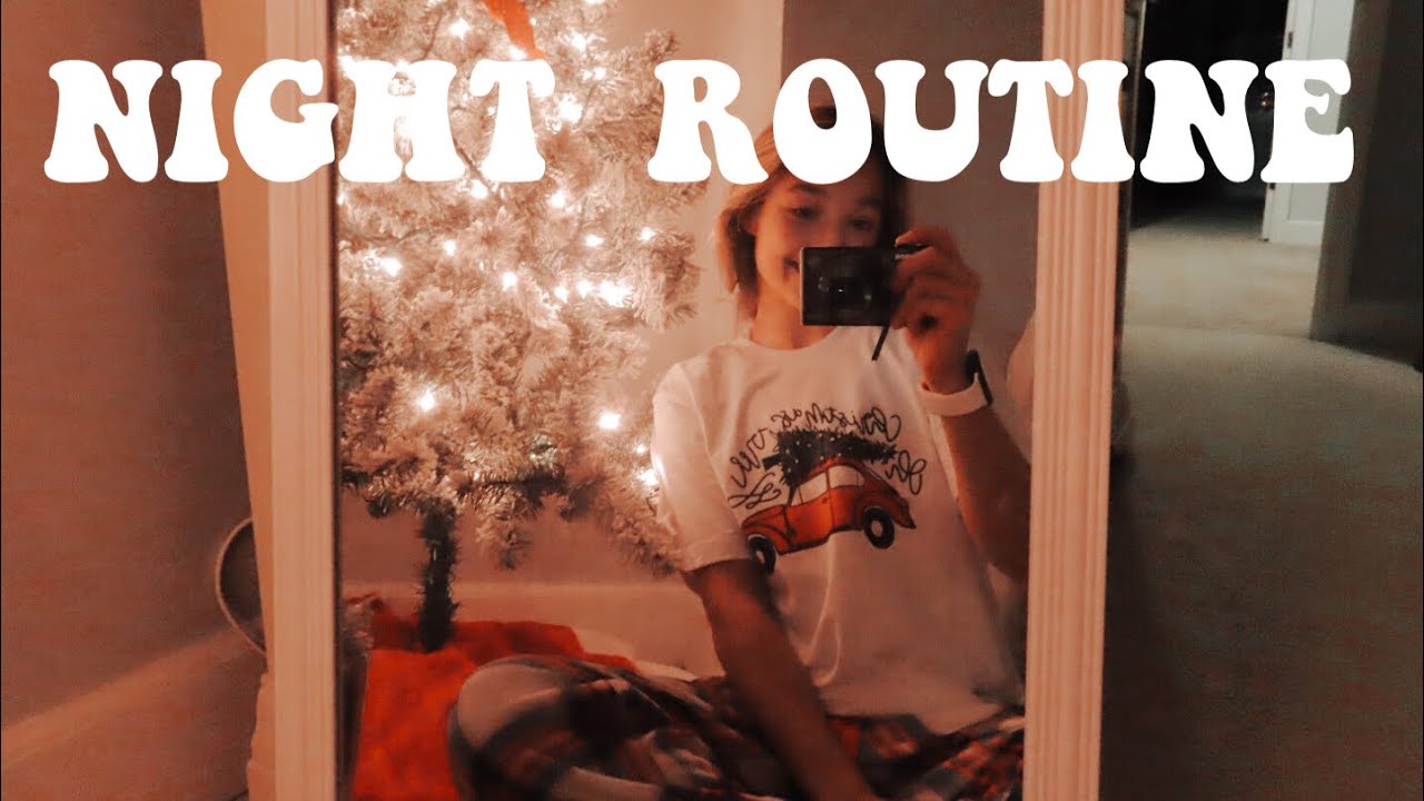 HOLIDAY NIGHT ROUTINE! - YouTube