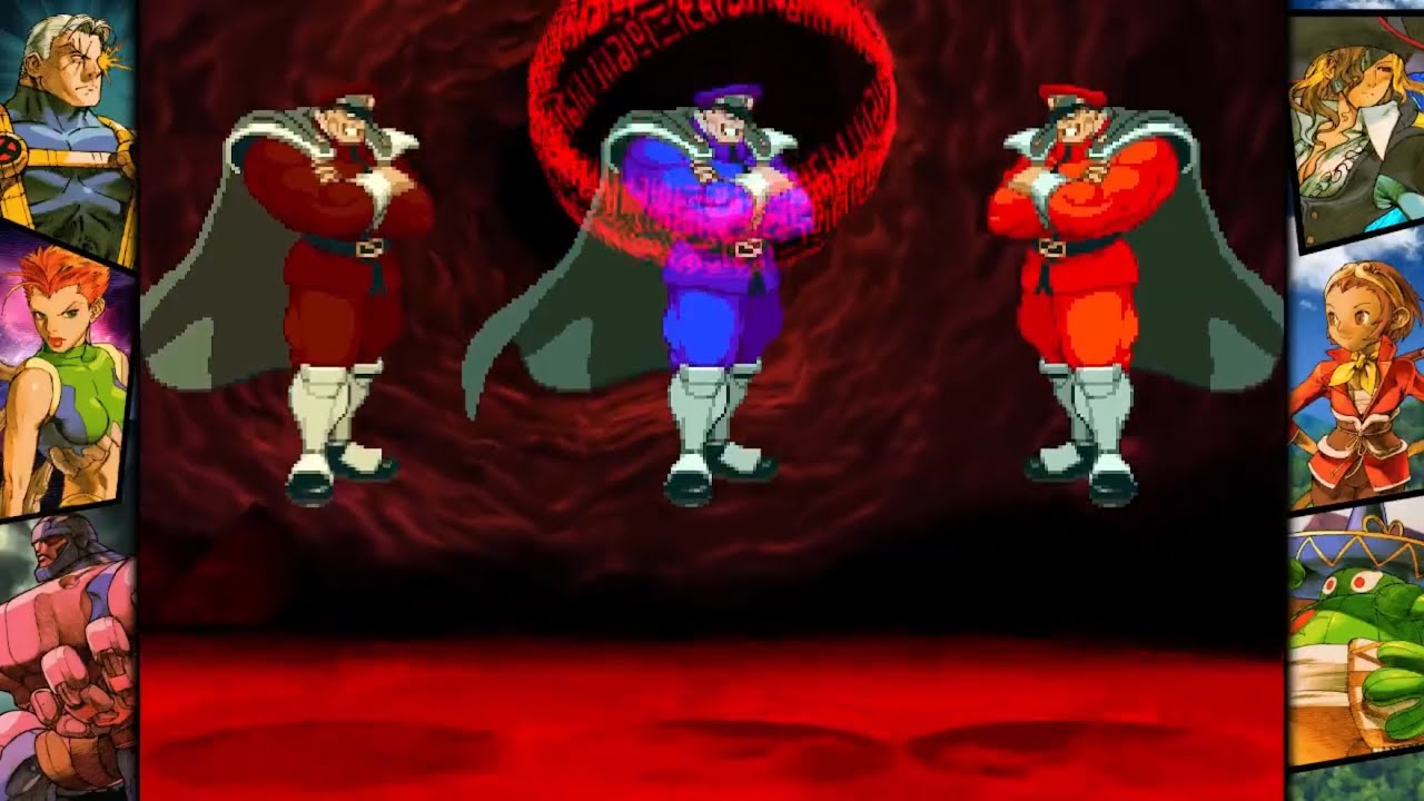 Marvel vs Capcom 2: M. Bison, M. Bison, and M. Bison arcade playthrough ...