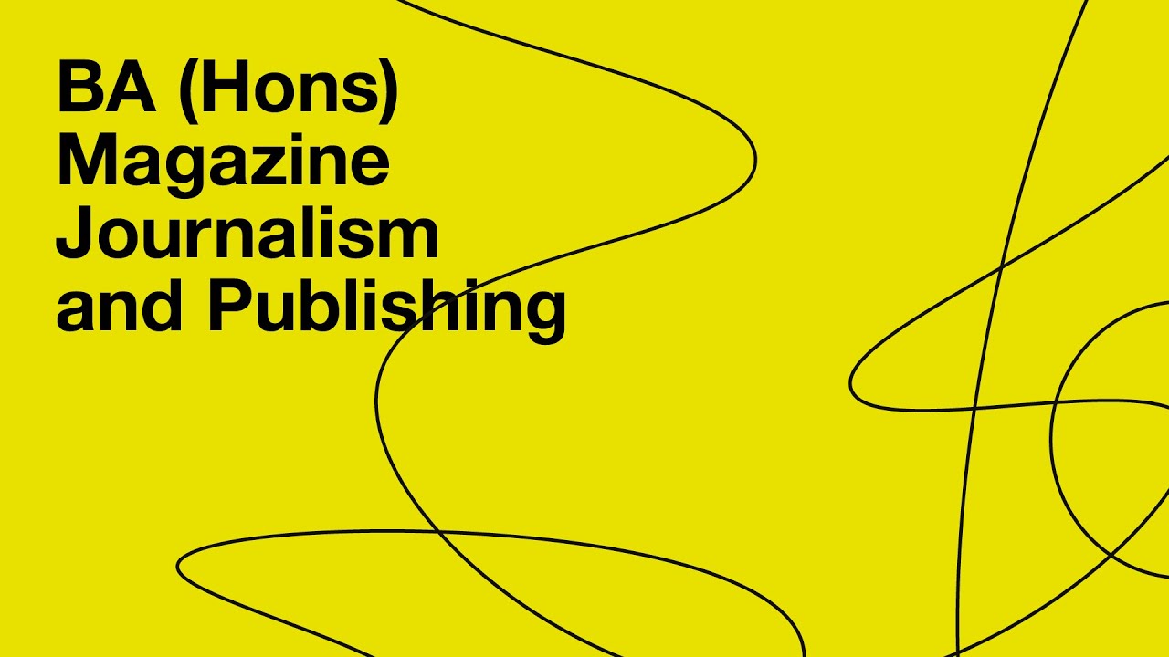 BA (Hons) Magazine Journalism and Publishing Virtual Open Event - YouTube