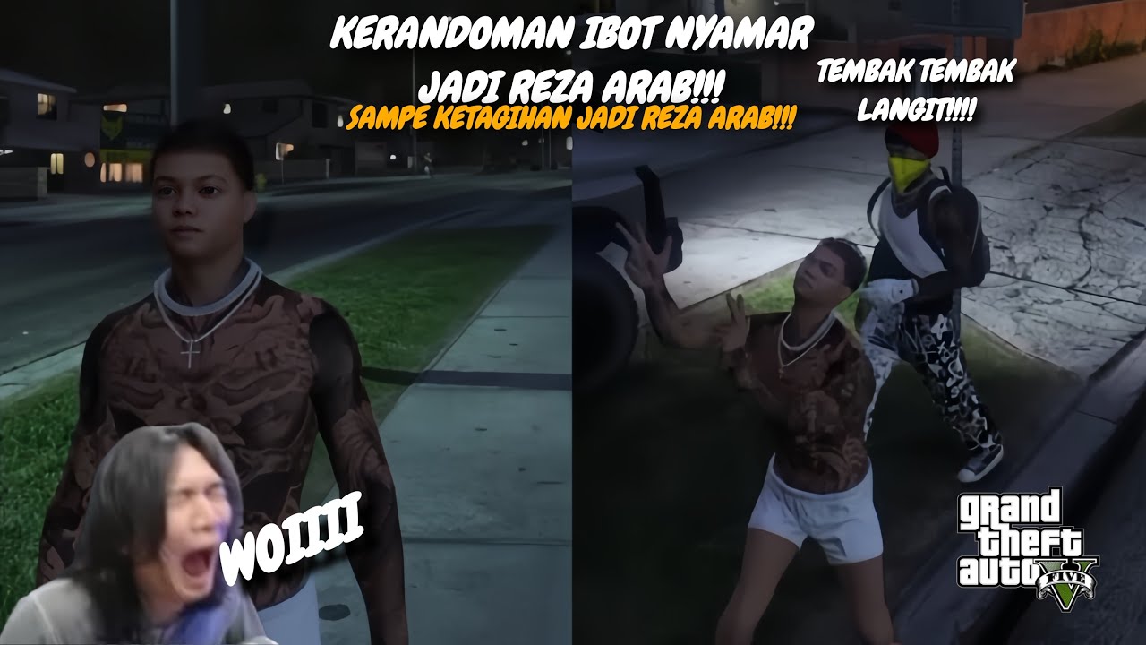 KERANDOMAN IBOT NYAMAR JADI REZA ARAB, SAMPE KETAGIHAN JADI REZA ARAB ...