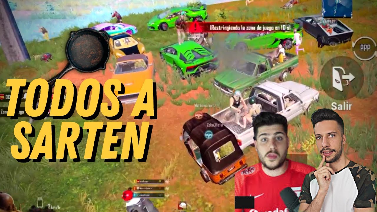 60 STREAMERS JUNTOS en la ZONA FINAL | TEAM MATTSINLIFE, ZOKO | PUBG ...