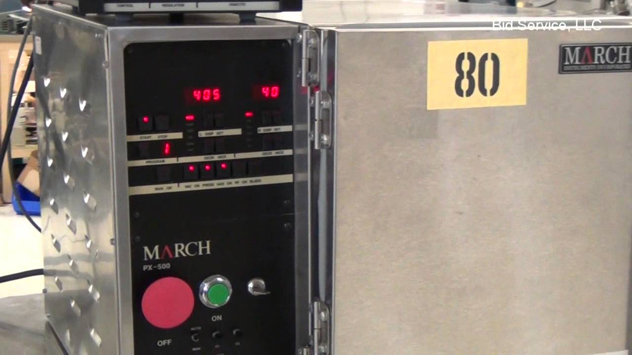 March Instruments PX-500 Etcher #58174 - YouTube