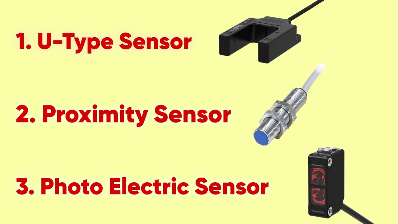 WIRING AND WORKING OF U-TYPE SENSOR AND PROXIMITY SENSOR AND ...
