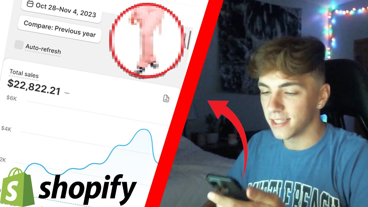 $22,822.21 tiktok dropshipping from SCRATCH in 7 days (i literally show ...