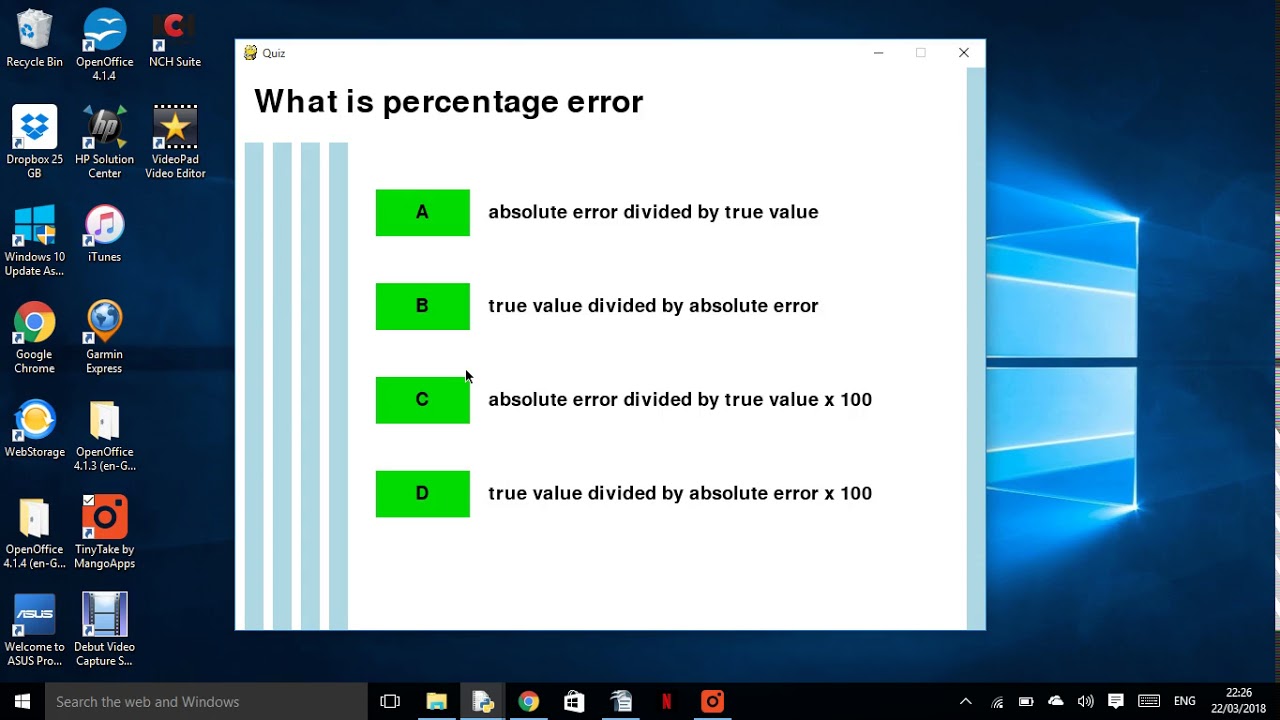 Erroneous test 5 - YouTube