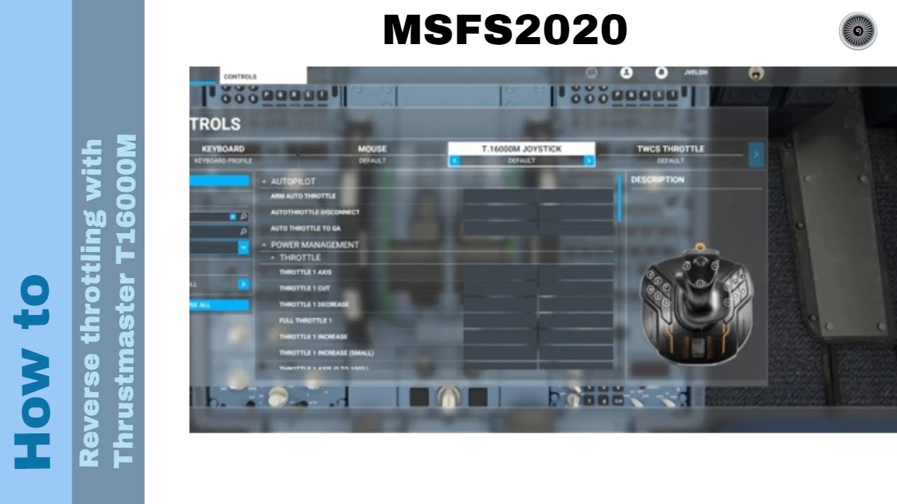 Flight Simulator 2020 - How to - Reverse throttling with Thrustmaster T ...