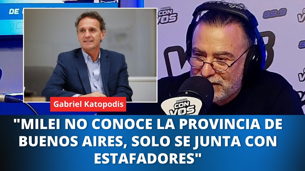 Gabriel Katopodis: "Esto es porque lo engancharon en una estafa con su ...