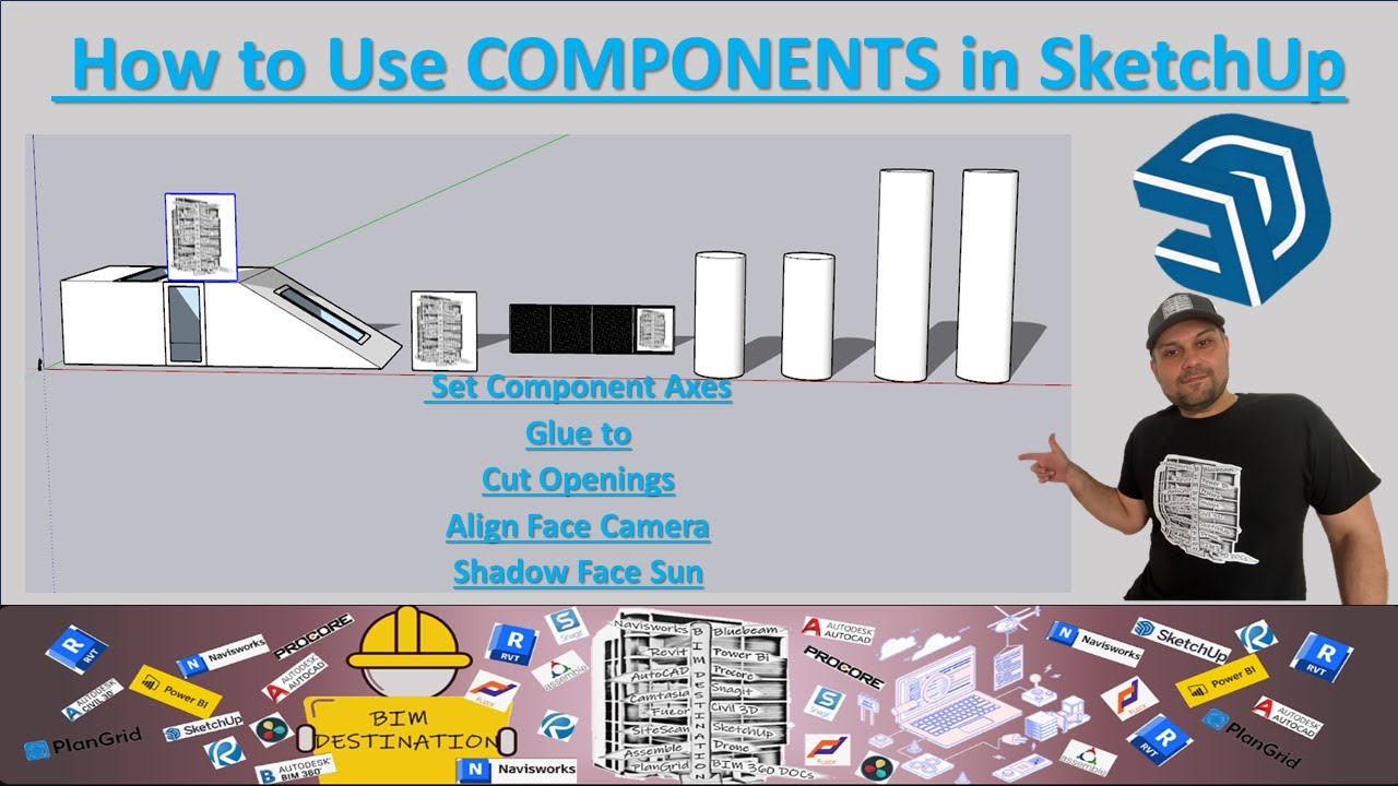 SketchUp Components Tutorial | Create, Edit & Cut Openings Like a Pro ...